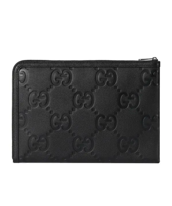 Gucci Jumbo Gg Zipped Pouch