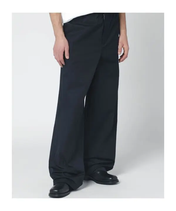 JIL SANDER Wide Leg Trousers - Blue