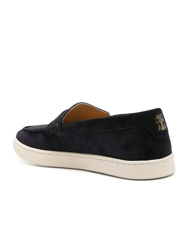 Brunello Cucinelli Penny-slot Loafers - Black