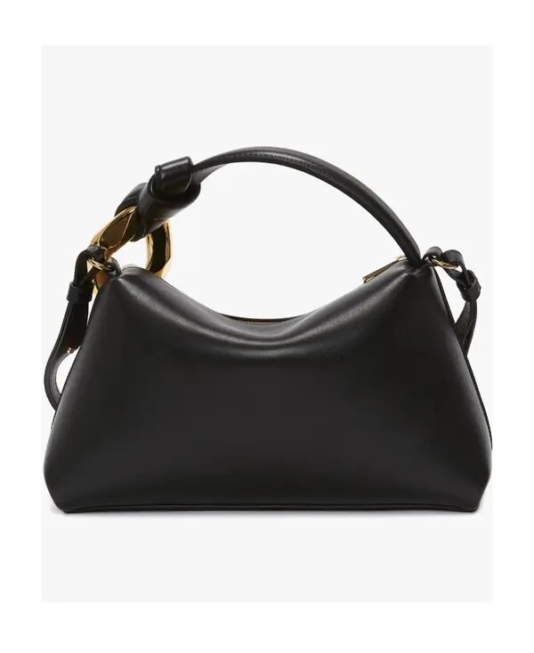 J.W.ANDERSON Jw Anderson Logo Embossed Zipped Crossbody Bag - Nude