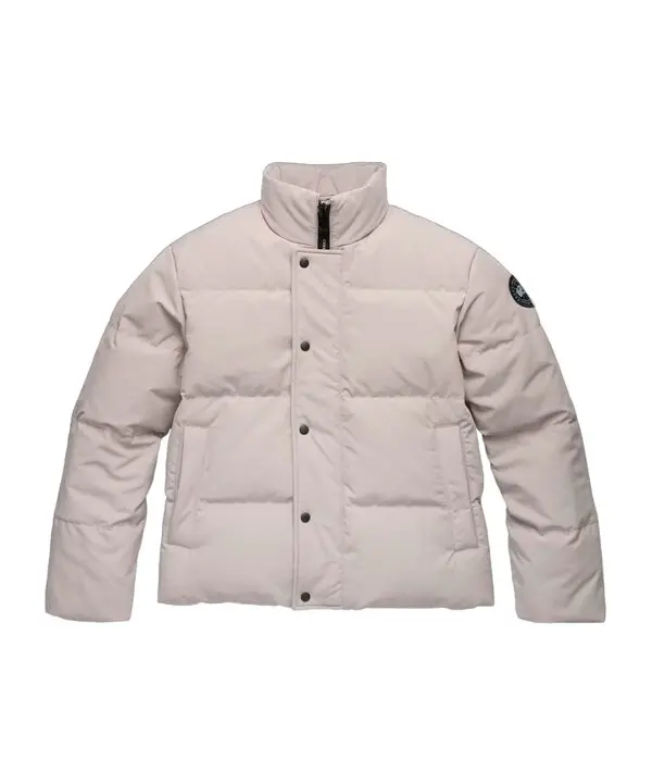 Canada Goose Padded Stand Collar Coat - Limestone
