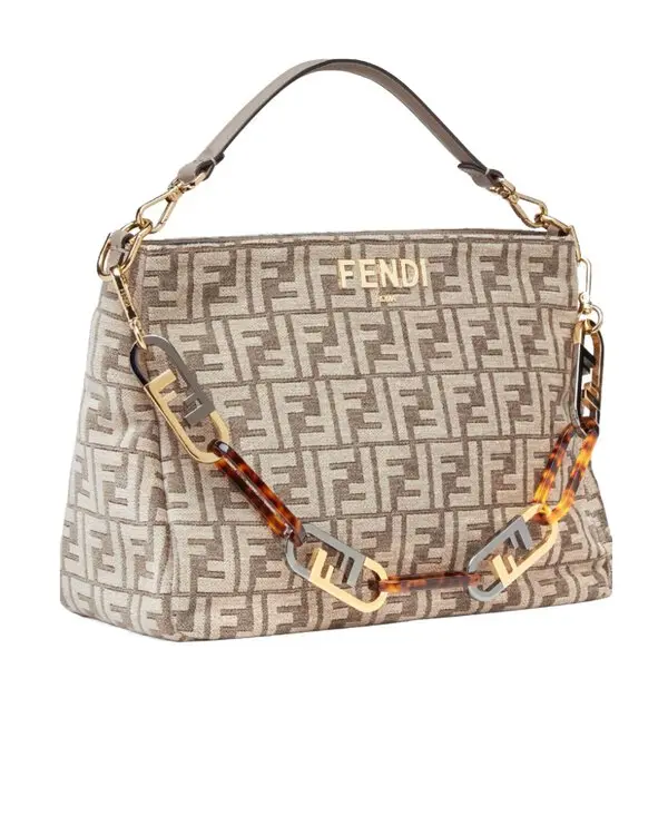 Fendi O'lock Zip Shoulder Bag