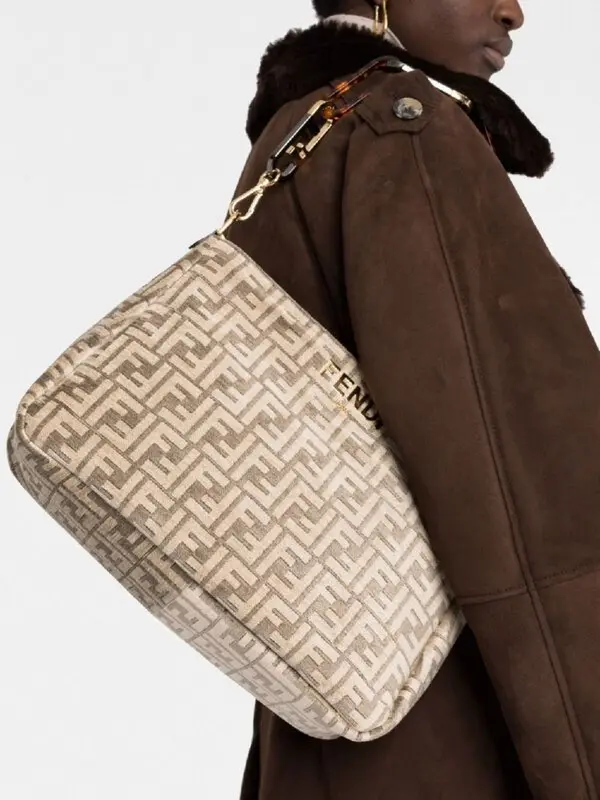 Fendi O'lock Zip Shoulder Bag