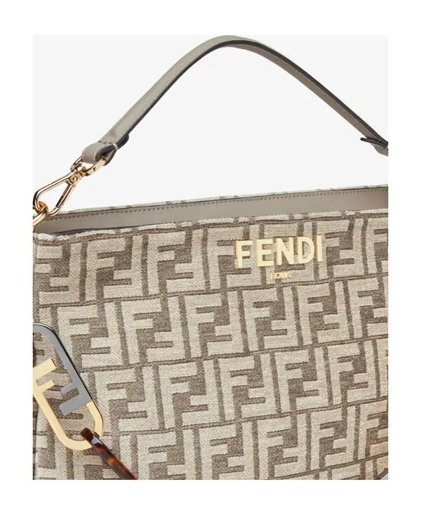 Fendi O'lock Zip Shoulder Bag