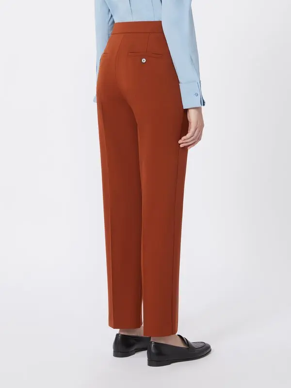 Max Mara Wool Slim Fit Tailored Trousers