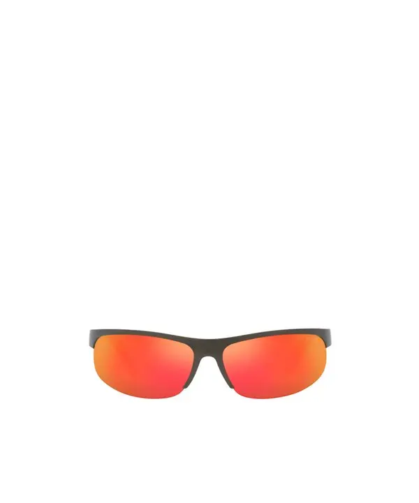 Miu Miu Oval Frame Sunglasses - Khaki