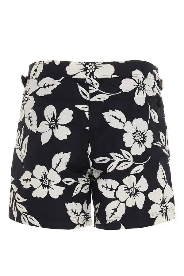 TOM FORD Floral Print Swim Shorts