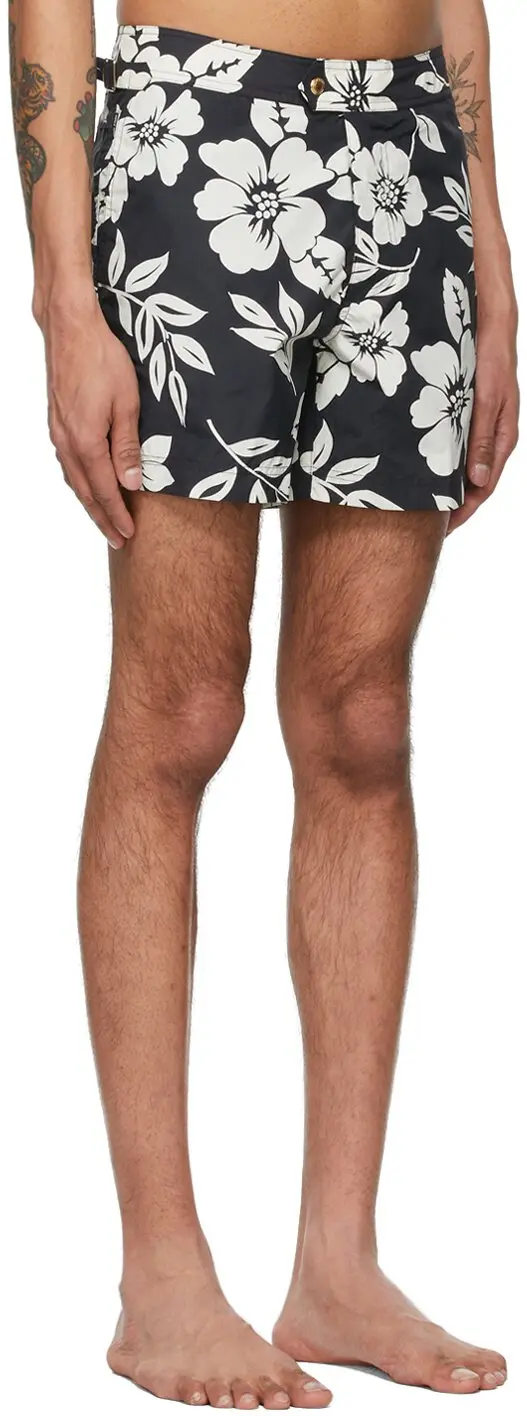 TOM FORD Floral Print Swim Shorts