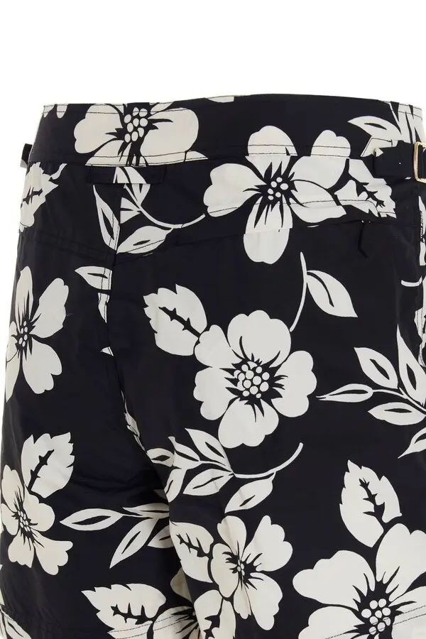 TOM FORD Floral Print Swim Shorts