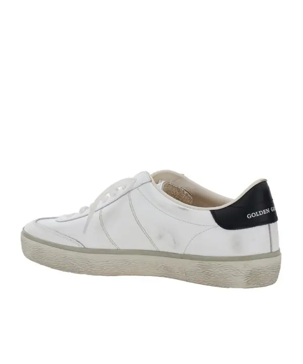 GOLDEN GOOSE Soul Star Lace-up Sneakers - White