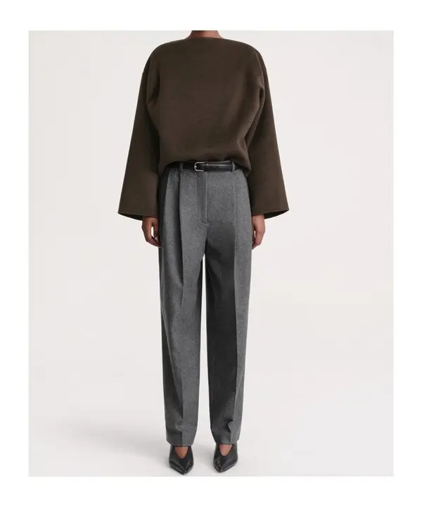 TOTEME Wide Neck Knit Sweater