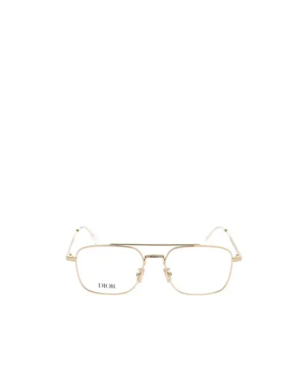Dior Botanicao Pilot Frame Glasses - White