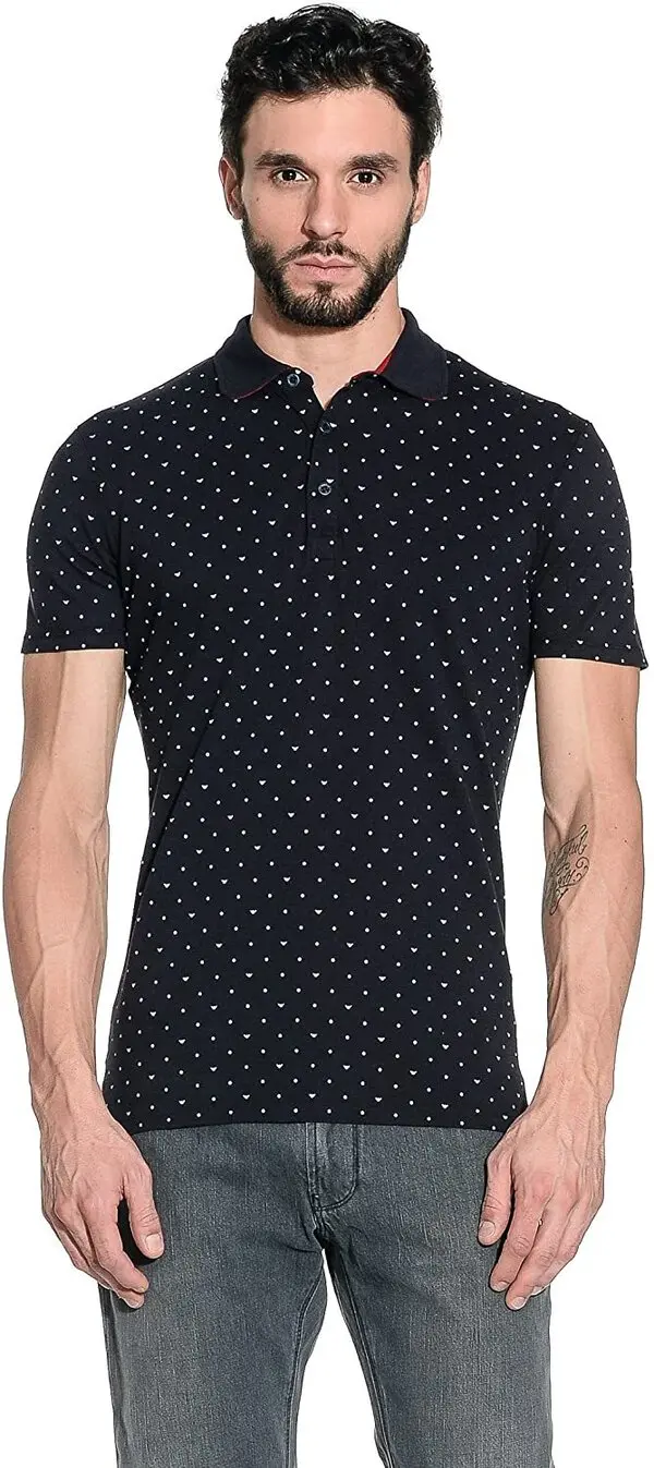 Emporio Armani Logo Details Polo Shirt