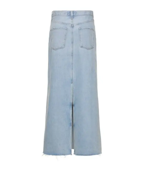 AGOLDE Denim Skirt With Belt Loops