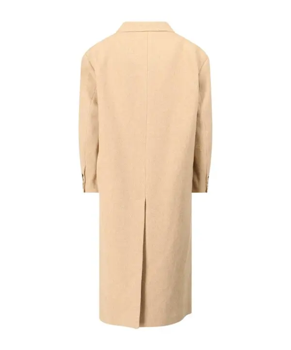 Isabel Marant Étoile Double Breasted Long Coat - Nude