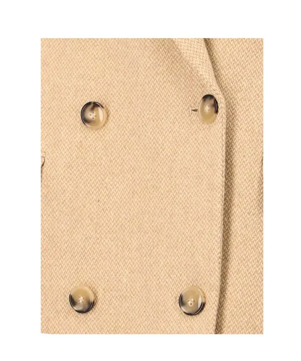 Isabel Marant Étoile Double Breasted Long Coat - Nude