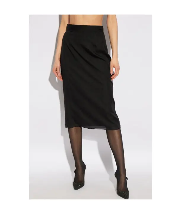 Dolce & Gabbana Chiffon Voile Calf-length Skirt