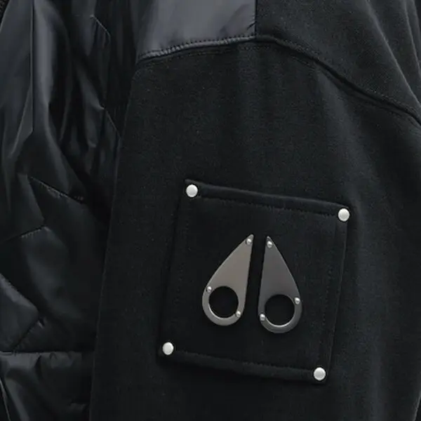 Moose Knuckles Quilted Zip-up Hooded Jacket