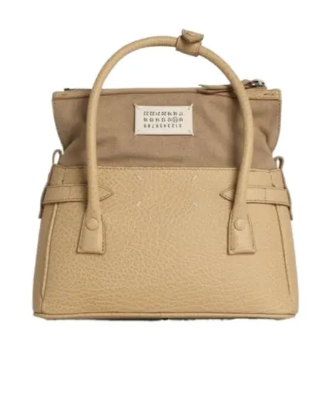 MAISON MARGIELA Logo Patch Top Handle Bag