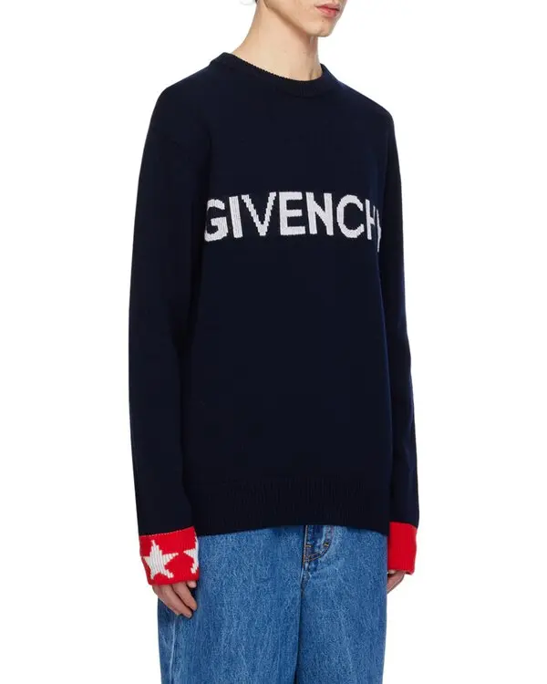 Givenchy Logo Intarsia-knit Jumper