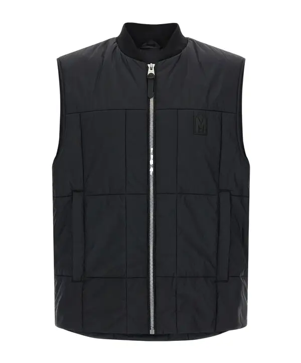 Mackage Eren Quilted Zip Vest - Black