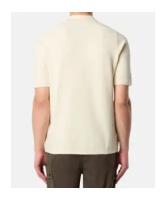 Stone Island Short-sleeved Knitted Polo Shirt