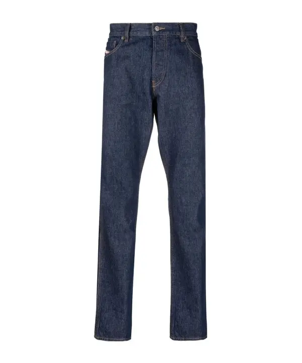 DIESEL® High-rise Straight Buttoned Jeans