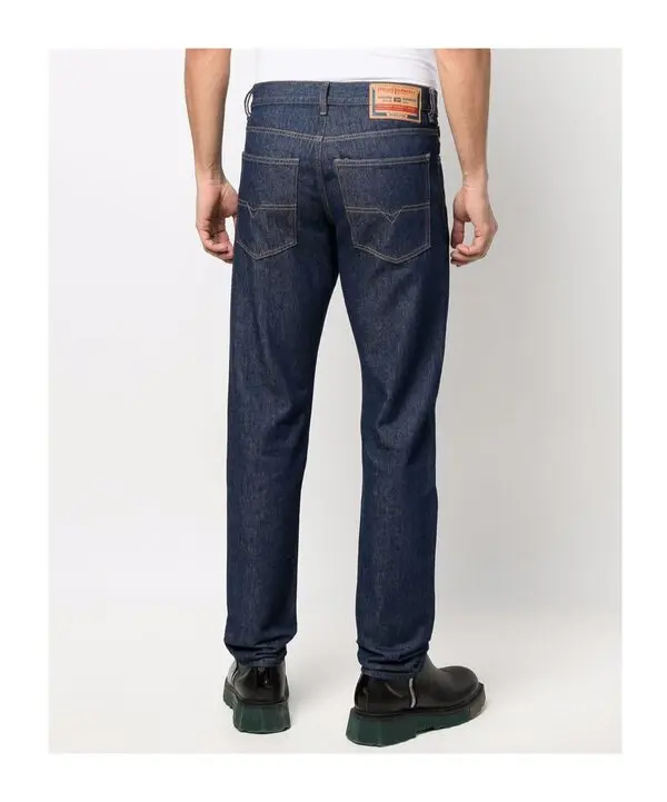 DIESEL® High-rise Straight Buttoned Jeans