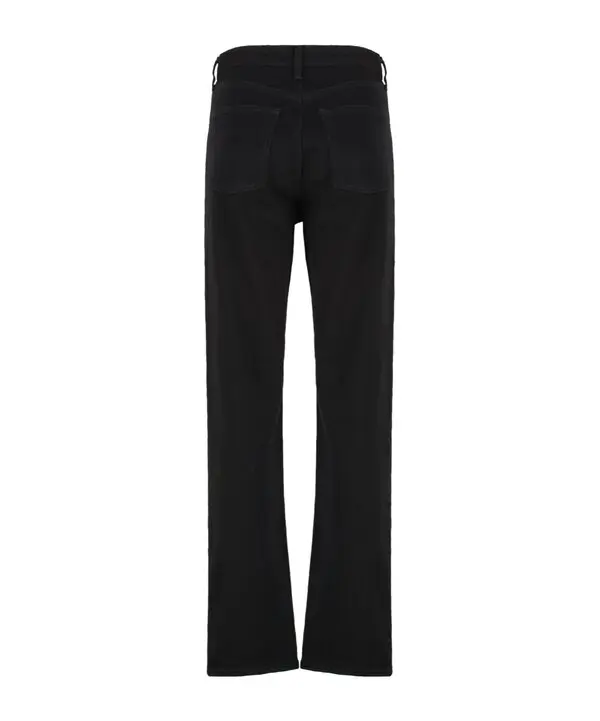 AGOLDE High-waisted Straight-leg Jeans - Black