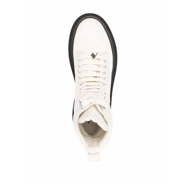 Attico The Selene Lace-up Ankle Boots