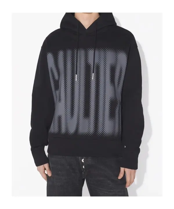 JEAN PAUL GAULTIER Digital Print Hoodie - Black