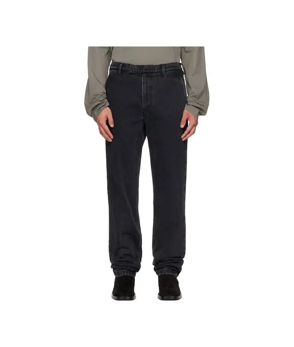 RIER Button-fastening Jeans - Black
