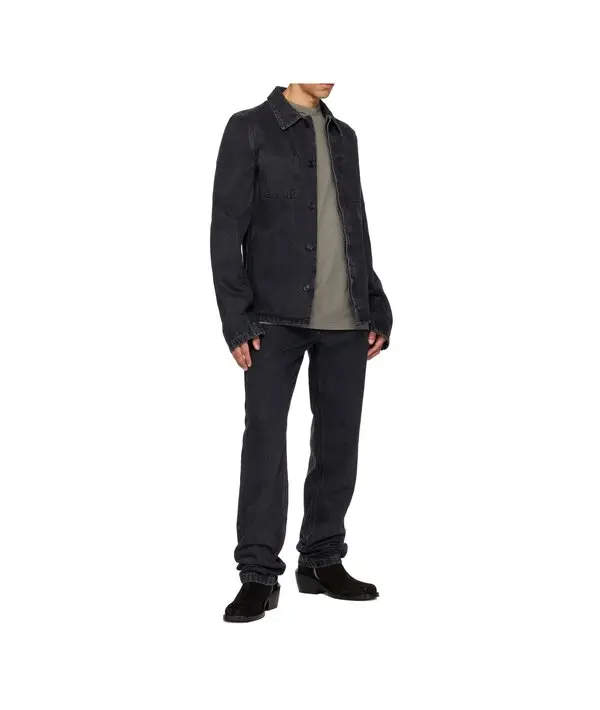 RIER Button-fastening Jeans - Black