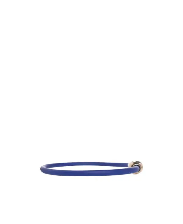 Alexander McQueen Skull Charm Bracelet - Blue