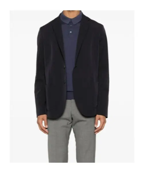 Herno Long Sleeve Blazer - Black