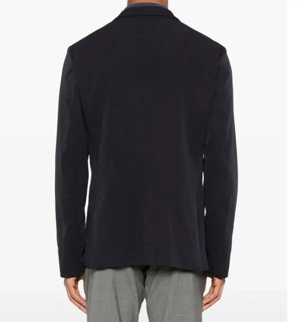 Herno Long Sleeve Blazer - Black