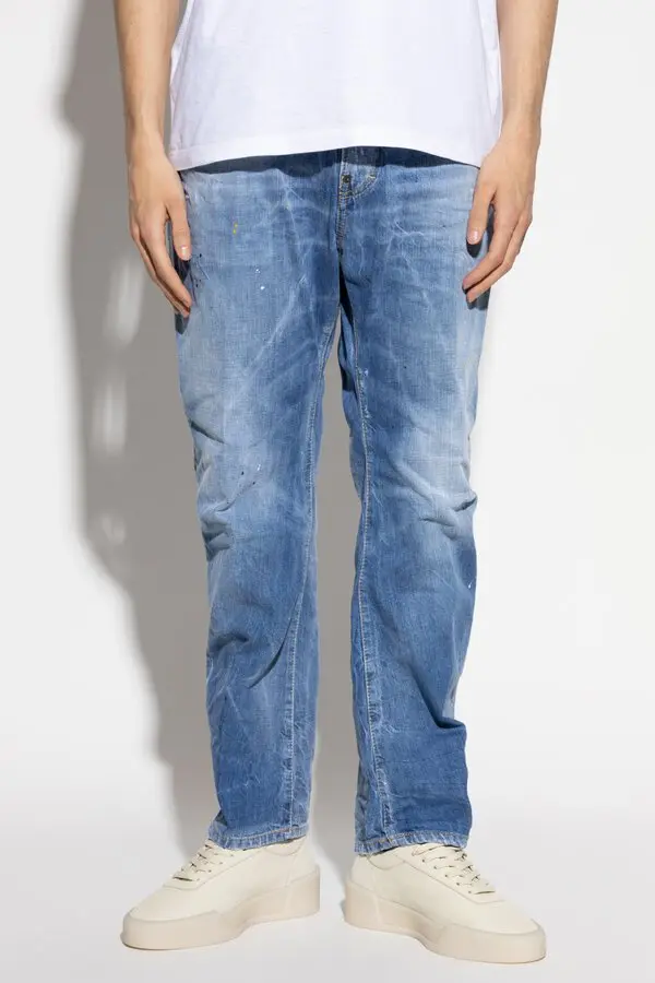 Dsquared2 Be Cool Be Nice Wash Loose Jeans - Blue