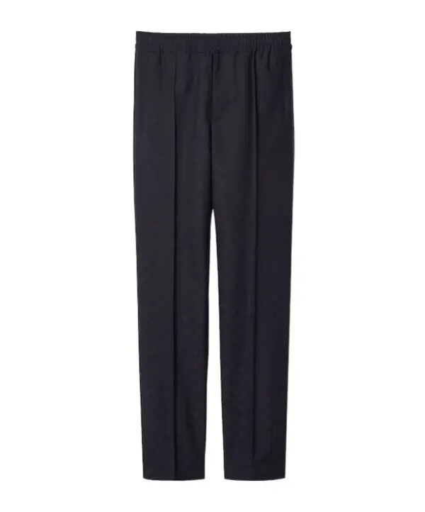 Gucci Gg Monogram Cropped Trousers