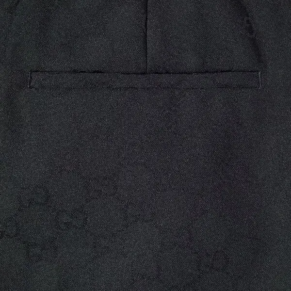 Gucci Gg Monogram Cropped Trousers