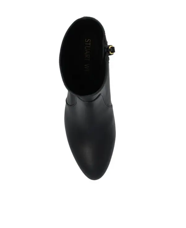 STUART WEITZMAN Flareblock Side-zip Ankle Boots - Black