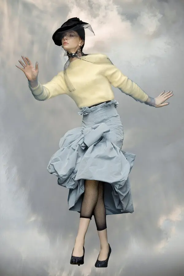 MAISON MARGIELA Cropped Knitted Cardigan