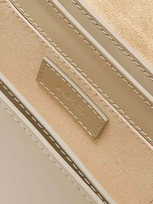 A.p.c. Le B Side Small Shoulder Bag - Nude