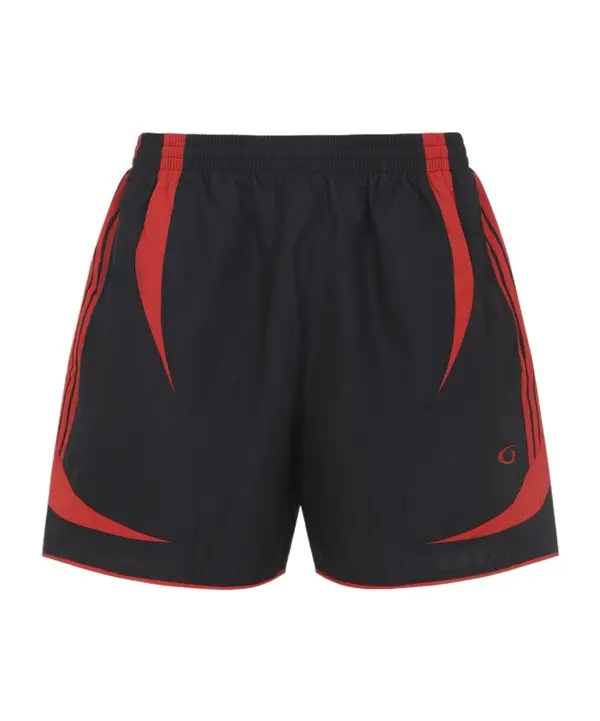 Balenciaga Soccer Swim Shorts - Black