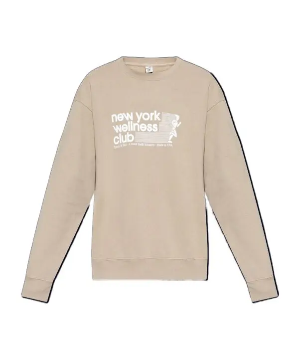 SPORTY  RICH Sporty & Rich Crewneck Sweatshirt With Graphic Print