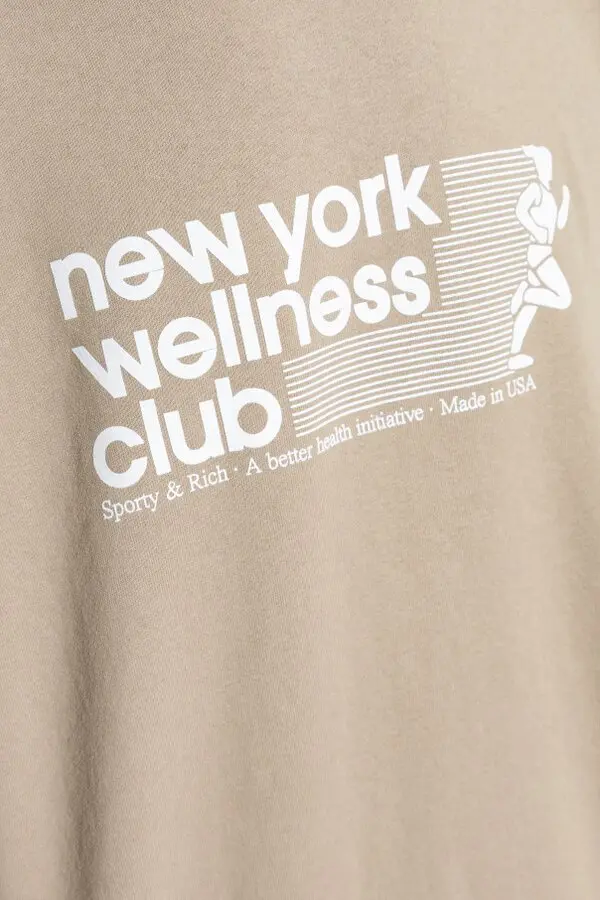 SPORTY  RICH Sporty & Rich Crewneck Sweatshirt With Graphic Print