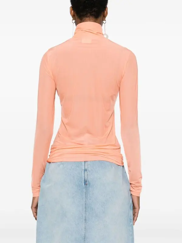 Dries Van Noten Long Sleeve High Neck Sweater - No