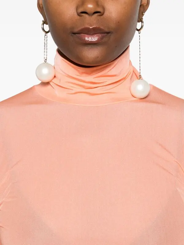 Dries Van Noten Long Sleeve High Neck Sweater - No