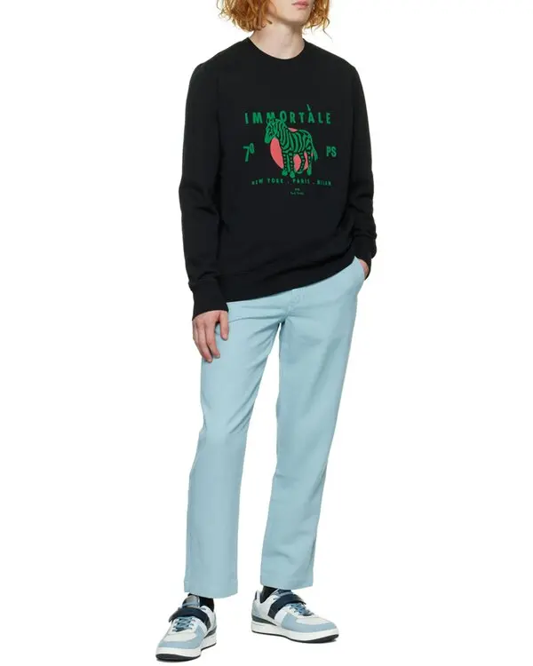 Paul Smith Immortale Zebra Crewneck Sweatshirt