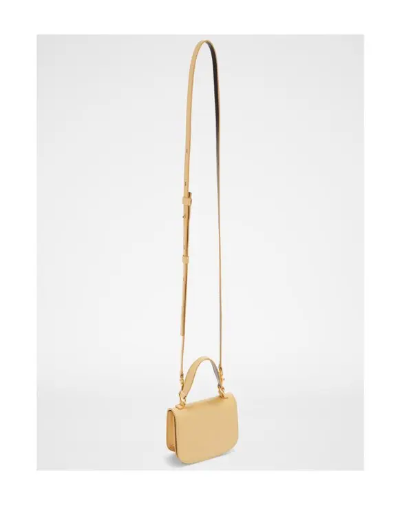 JIL SANDER Logo Print Top Handle Shoulder Bag