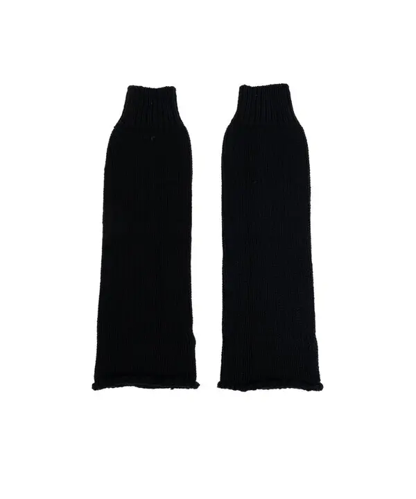 Dries Van Noten Ribbed Knit Gloves